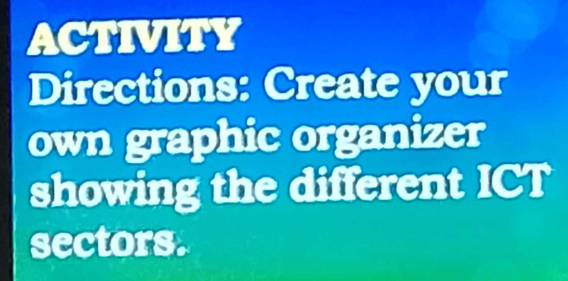 AcIIDLI Directions Create your own graphic | StudyX