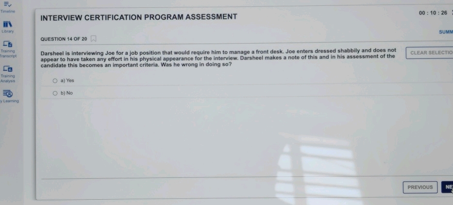 Timeline INTERVIEW CERTIFICATION PROGRAM | StudyX