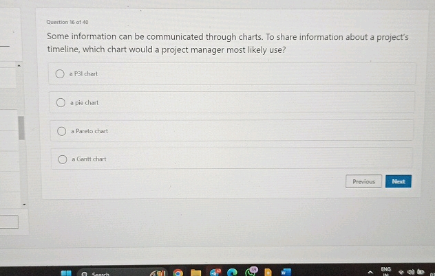 Question 16 of 40 Some information can be | StudyX