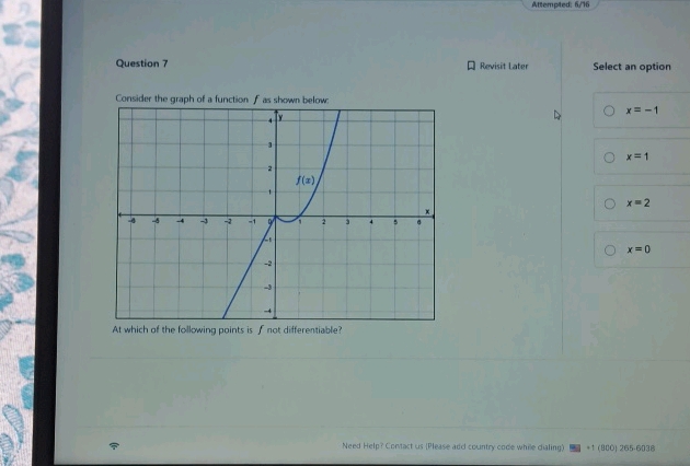 Attempted 6/76 Question 7 Consider the | StudyX