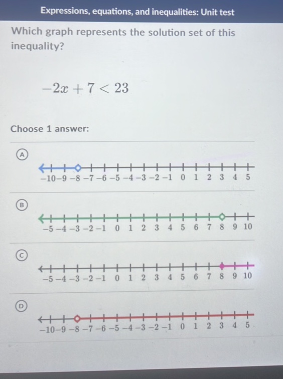Expressions equations and inequalities Unit | StudyX