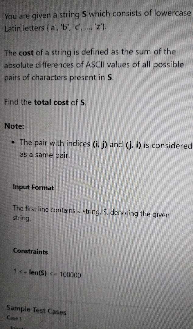 You are given a string S which consists of | StudyX