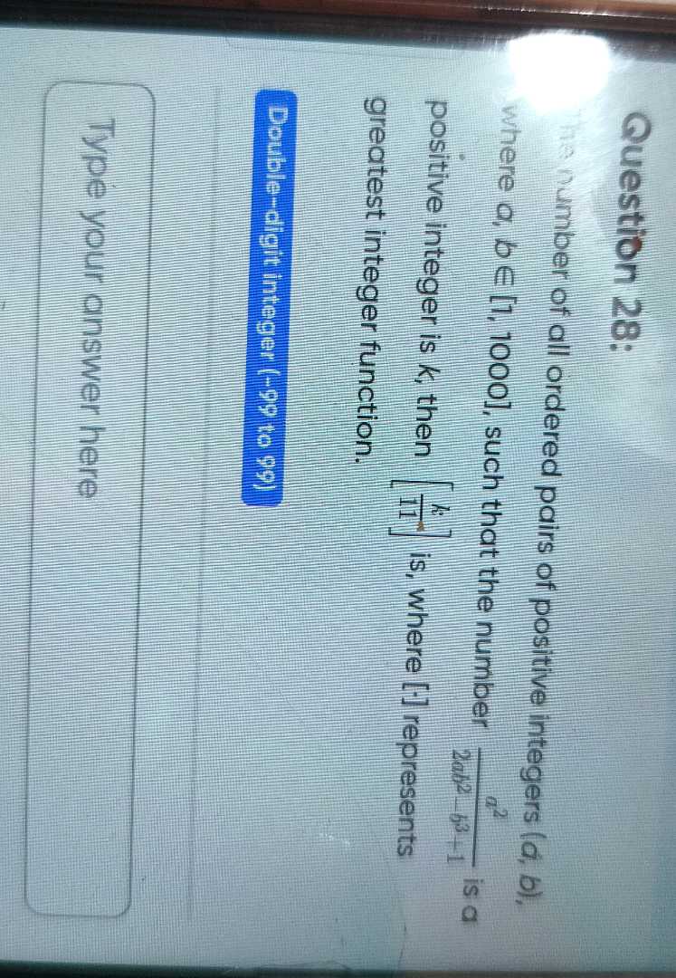 Question 28 ha number of all ordered pairs | StudyX
