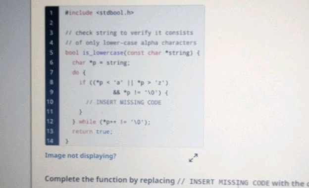 include U I/ of only lower-case alpha | StudyX