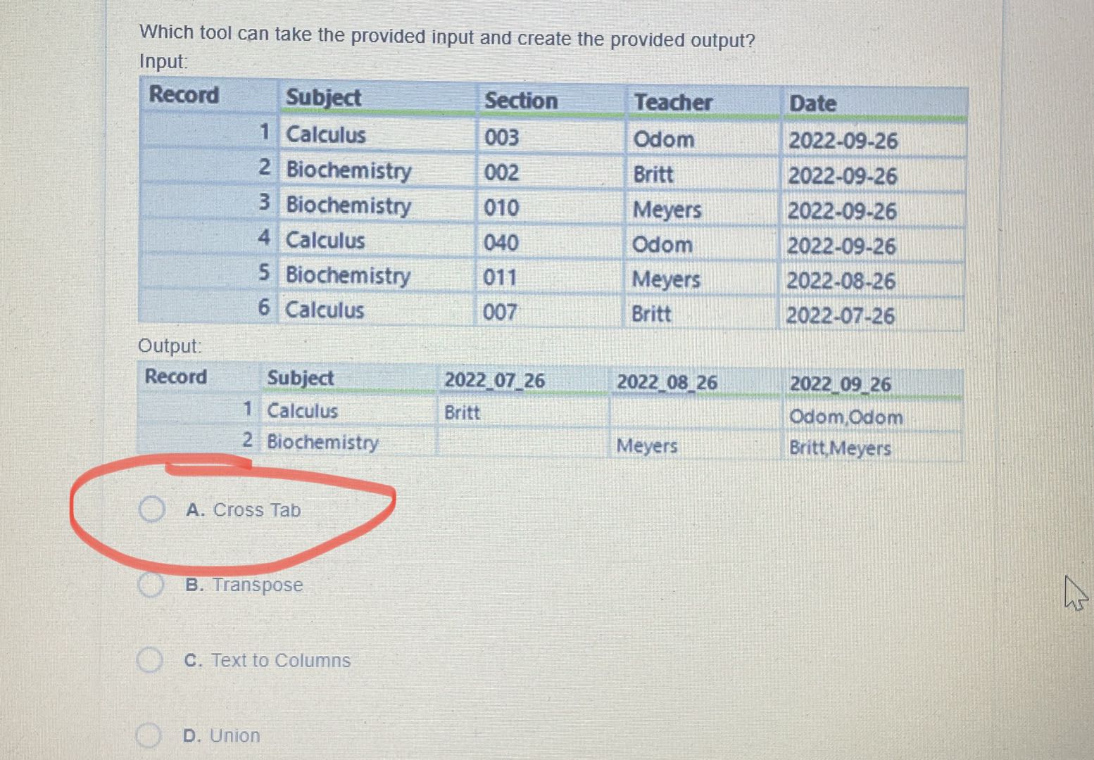 Which tool can take the provided input and | StudyX