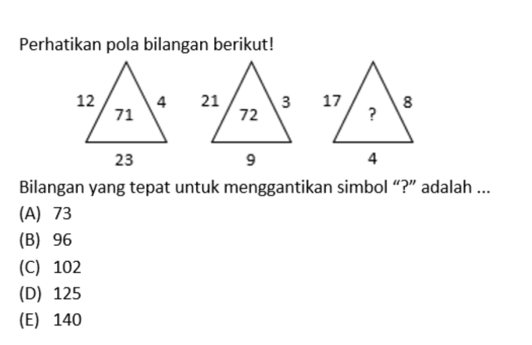 Perhatikan pola bilangan berikut 9 Bilangan | StudyX