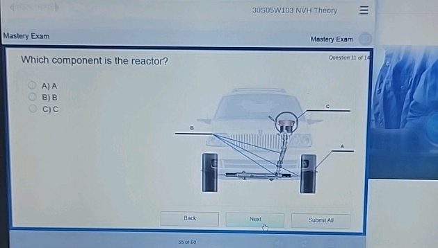30S05W103 NVH Theory Mastery Exam Mastery | StudyX