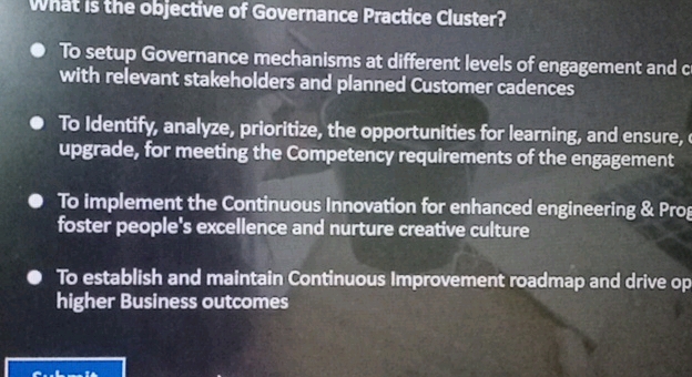 What is the objective of Governance | StudyX