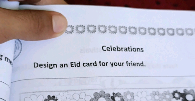 Celebrations Design an Eid card for your | StudyX