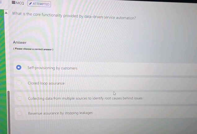 M C Q ATTEMPTED What is the core | StudyX