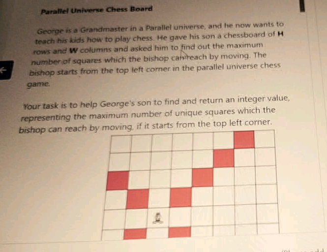 Parallel Universe Chess Board George is a | StudyX