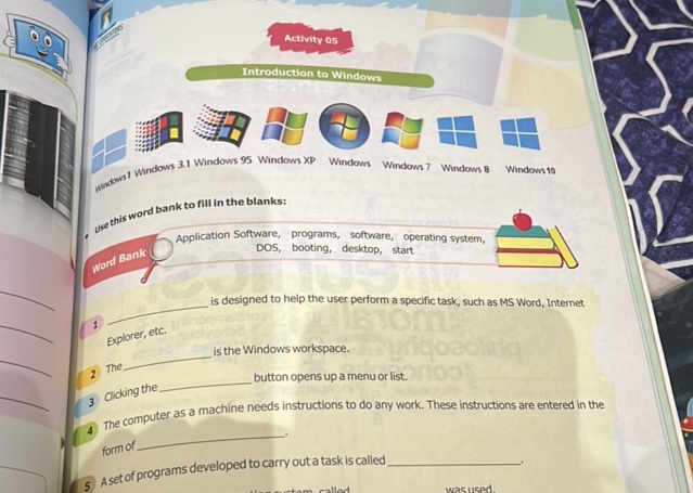 Activity 05 Introduction to Windows S AUS | StudyX