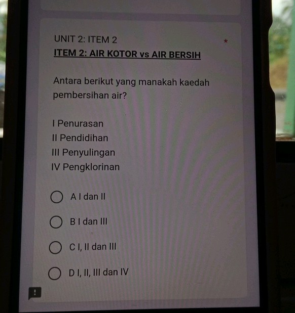 UNIT 2 ITEM 2 ITEM 2 AIR KOTOR vS AIR | StudyX