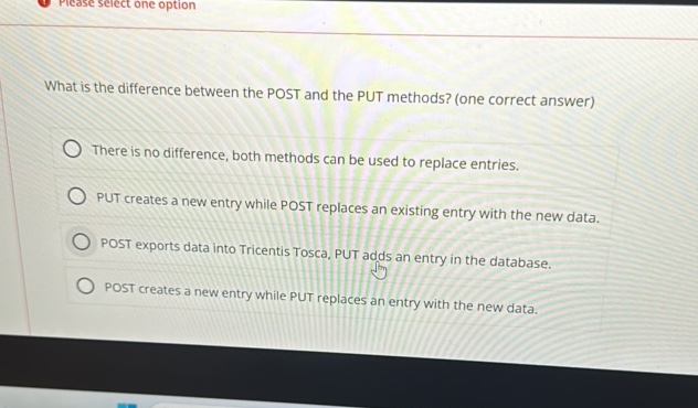 Please select one option What is the | StudyX