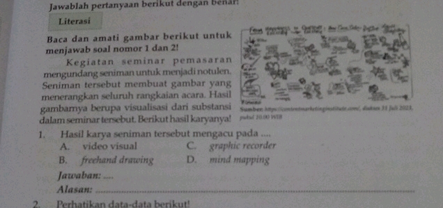 Jawablah pertanyaan berikut dengan benant | StudyX