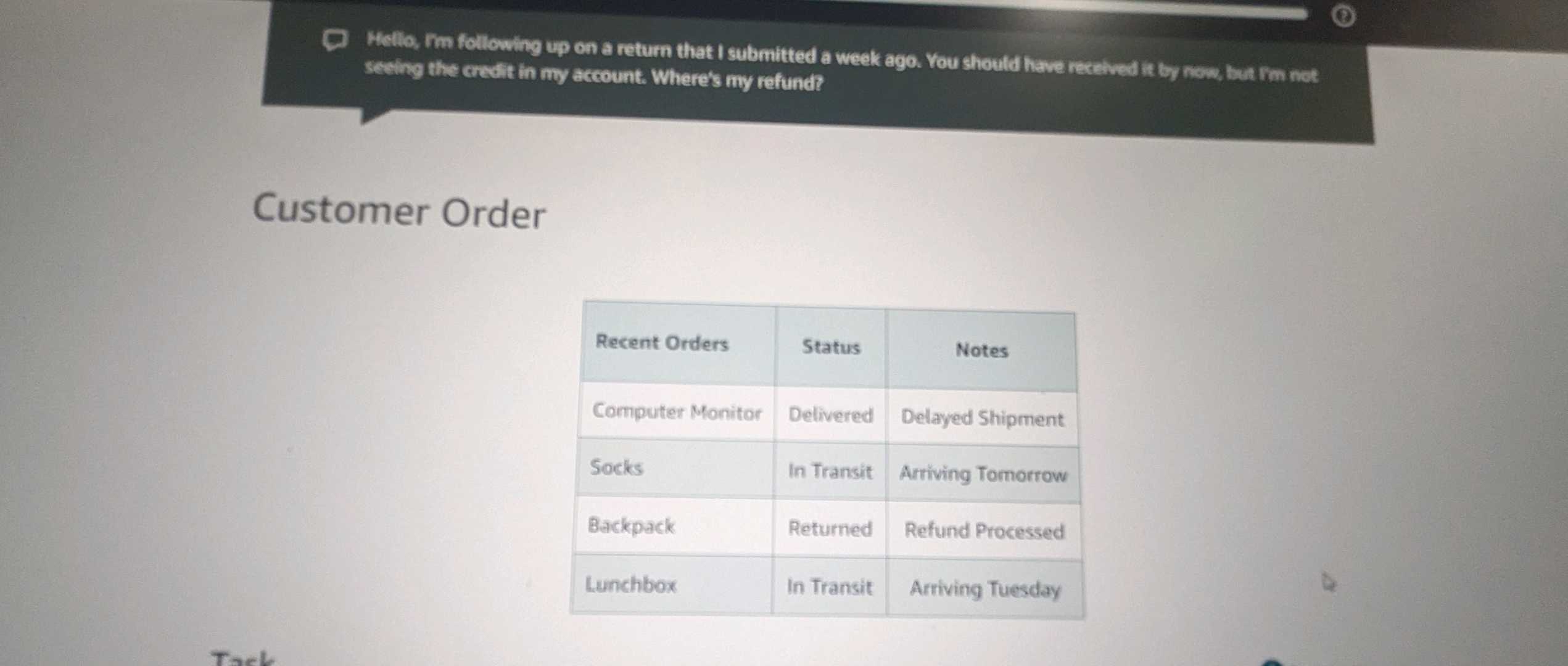 Hello Im following up on a return that I | StudyX