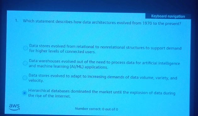 Keyboard navigation 1 Which statement | StudyX