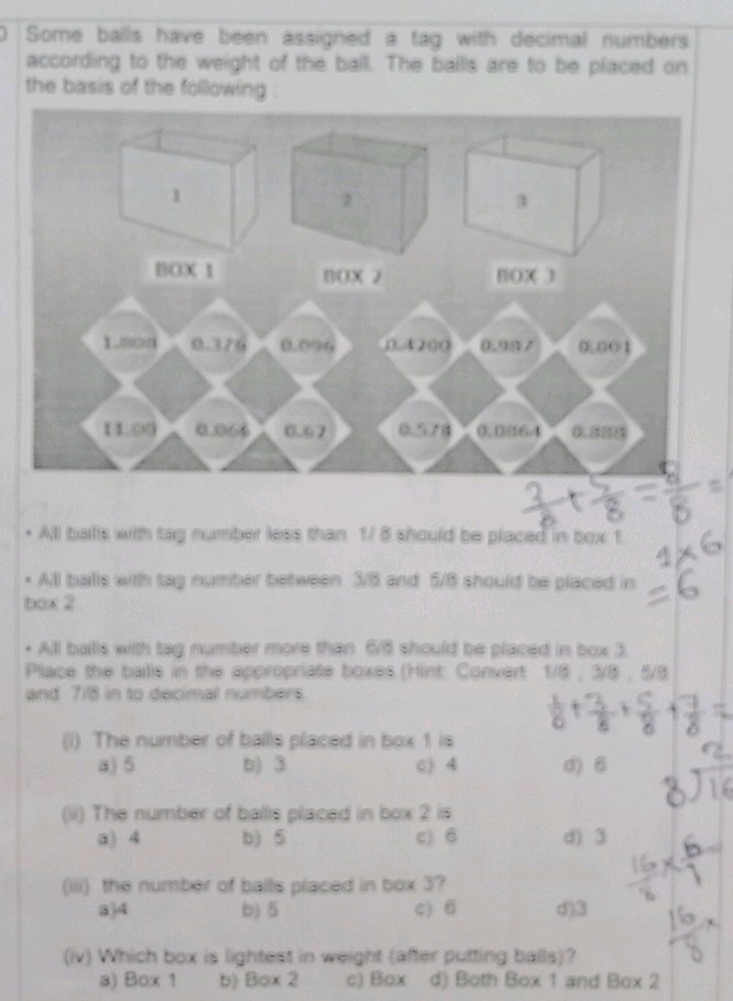 Some balls have been assigned a lag with | StudyX