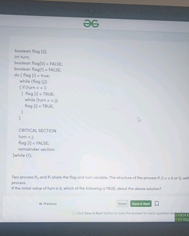 boolean flag 2 int turn boolean flag0 = | StudyX