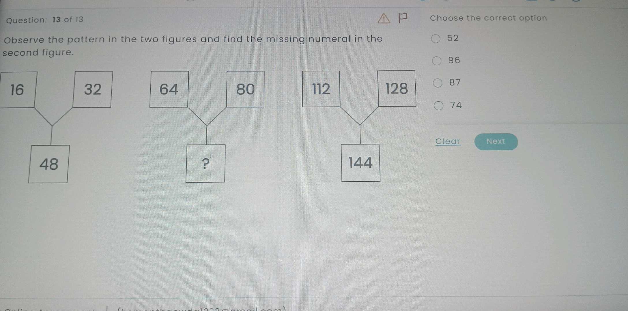 Question 13 of 13 Choose the correct option | StudyX