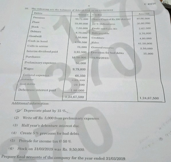 4 C 41114 Additional information (1) | StudyX