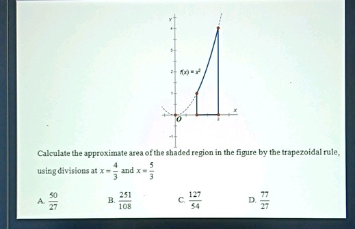 Calculate the approximate area of the | StudyX