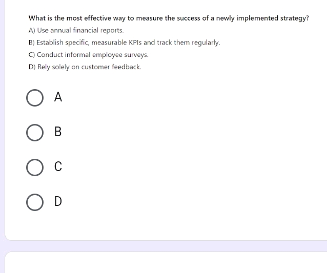 What is the most effective way to measure | StudyX