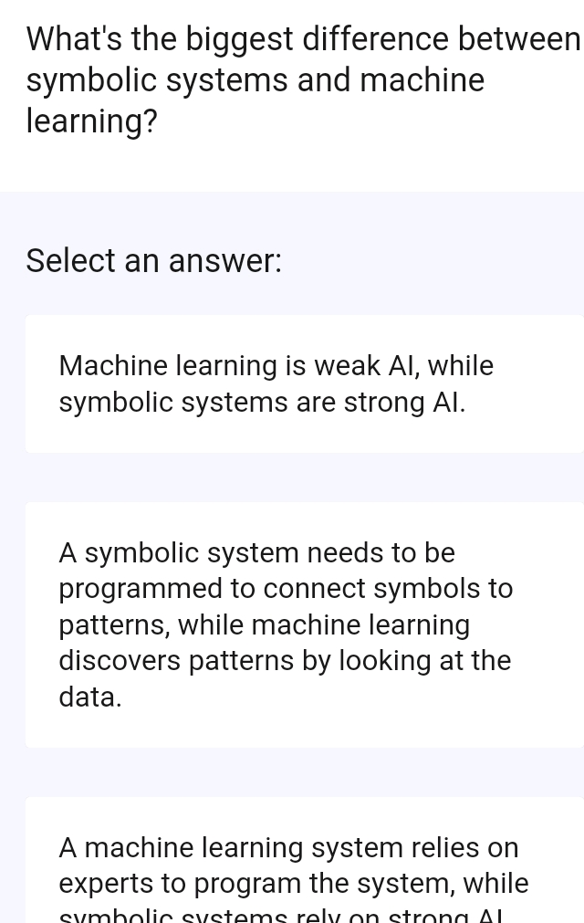 Whats the biggest difference between | StudyX