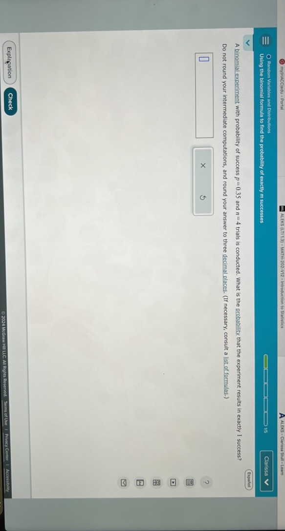 myHACCledu - Portal ALEKS (LTI 13) - | StudyX