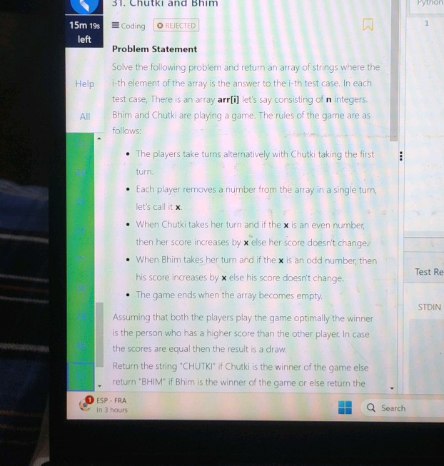 15 m 19 s Coding REEECTED left Problem | StudyX