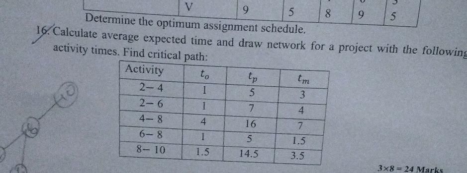 16. Calculate average expected time and draw | StudyX