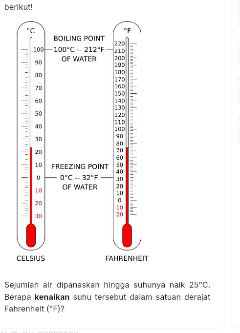Sejumlah air dipanaskan hingga suhunya naik | StudyX