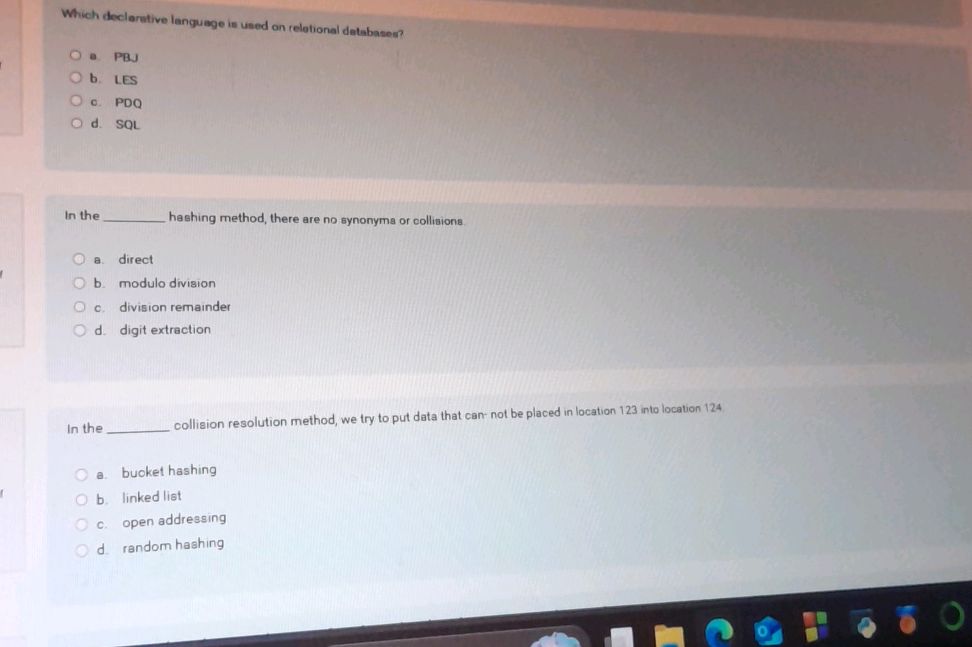 Which declarative language is used on | StudyX