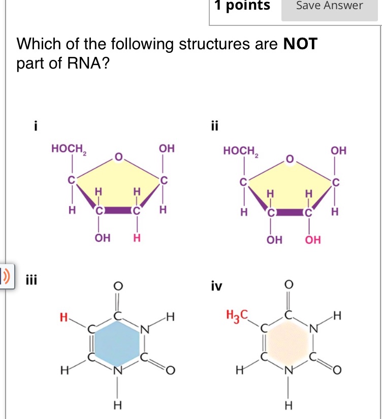 Which of the following structures are NOT | StudyX