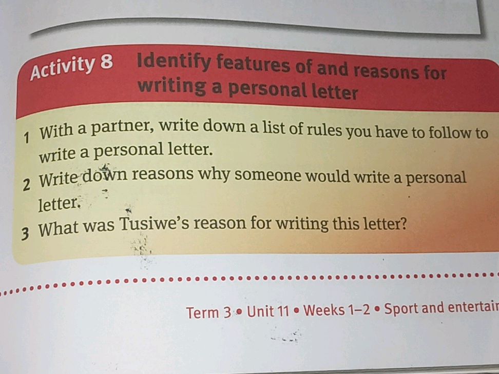 1 With a partner, write down a list of rules | StudyX
