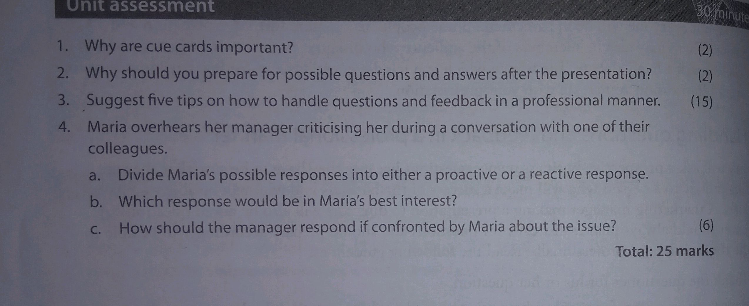 1. Why are cue cards important? 2. Why | StudyX
