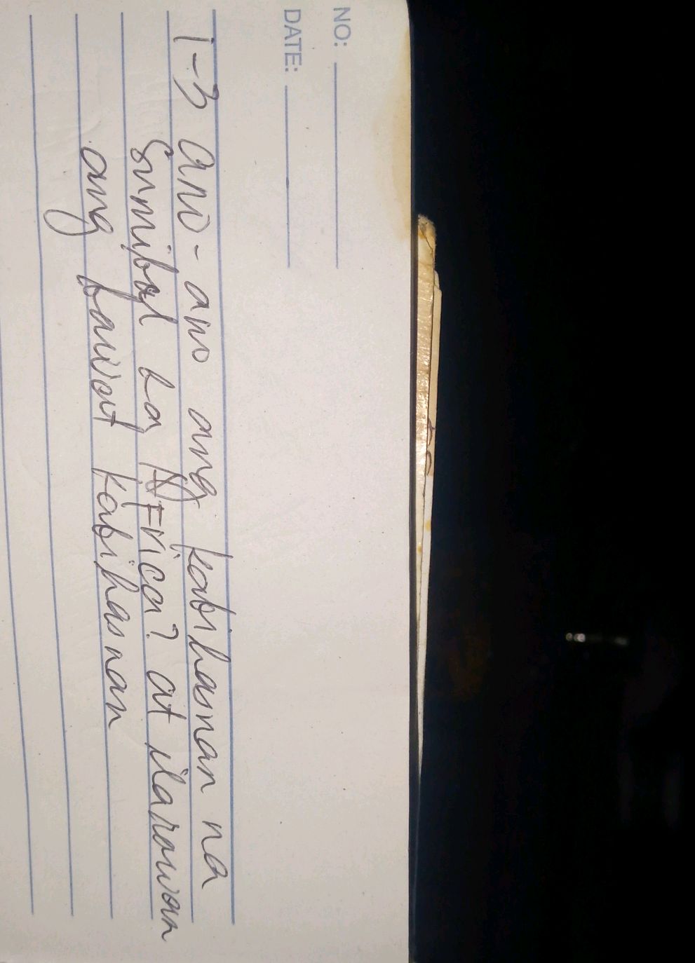 1-3 ano-ano ang kabihasnan na Sumibol ba | StudyX