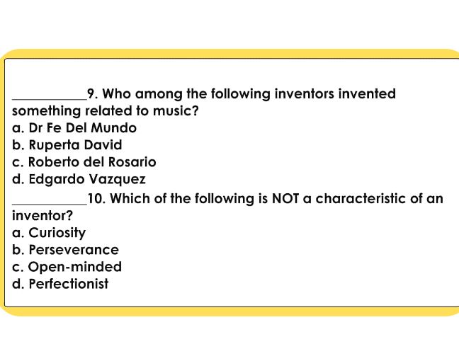 Who among the following inventors invented