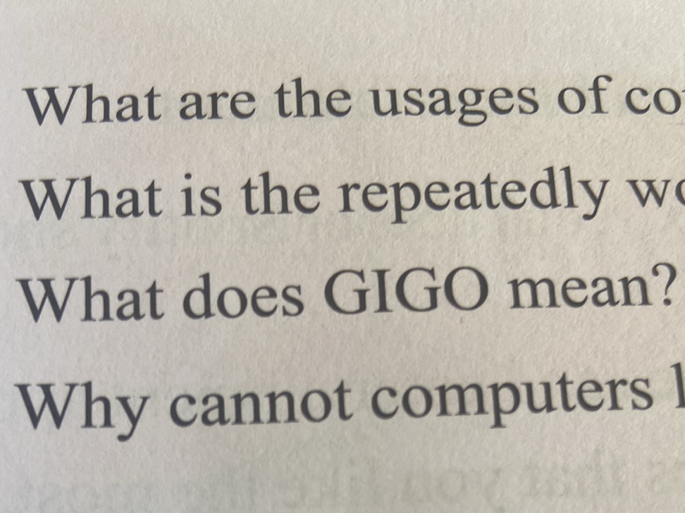 What are the usages of co What is the | StudyX