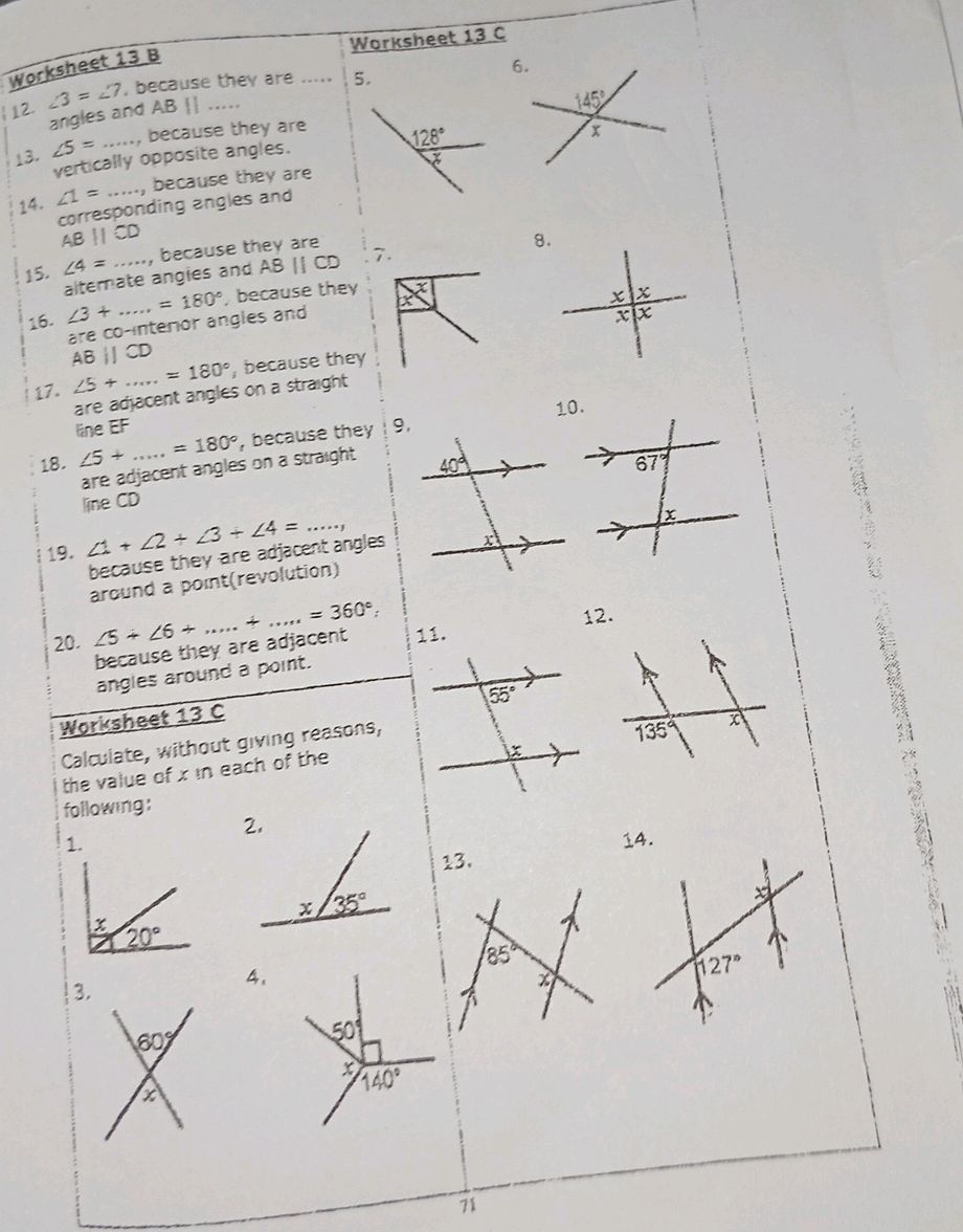 Calculate, without giving reasons, the value | StudyX