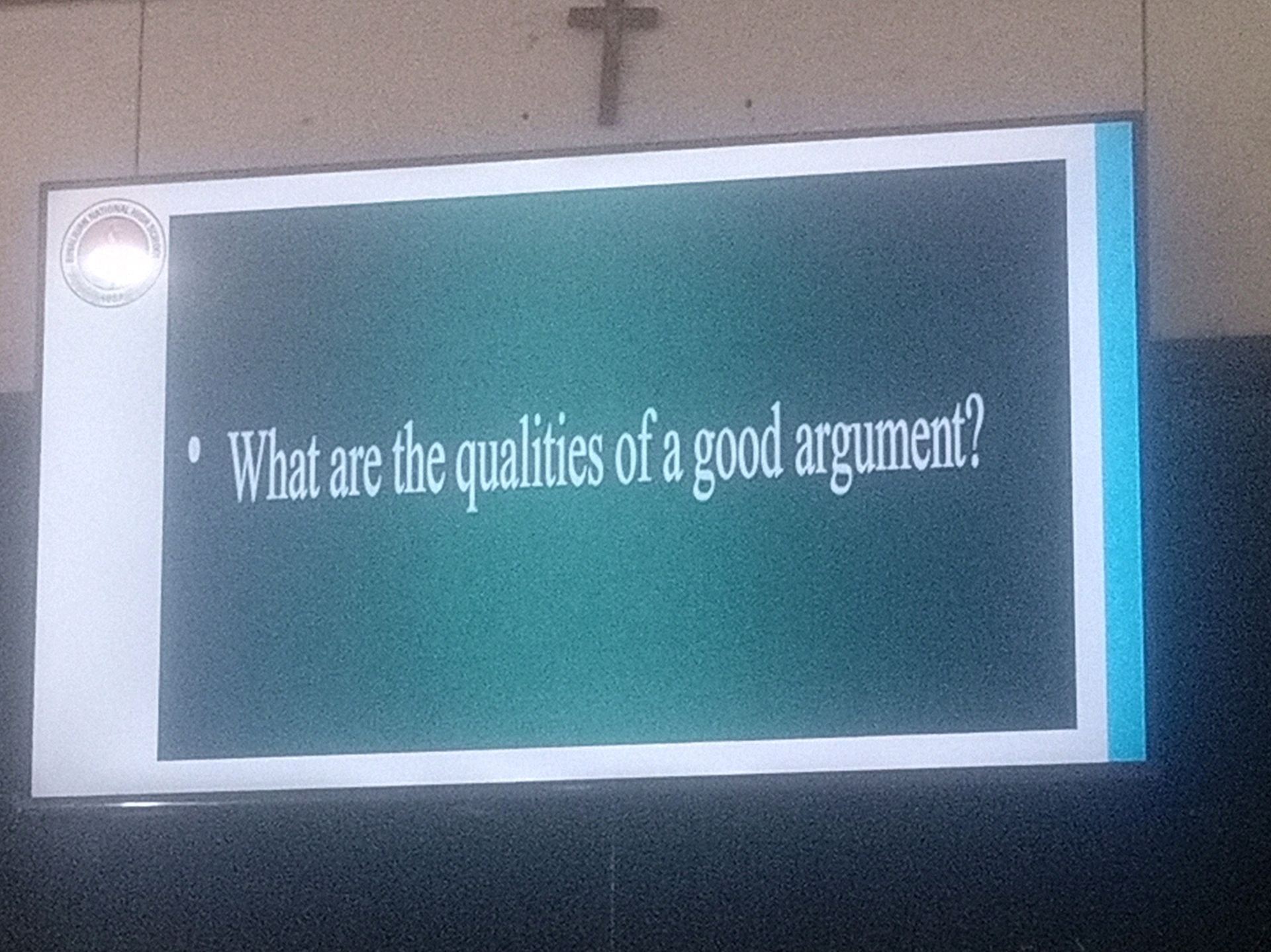 What are the qualities of a good argument? | StudyX