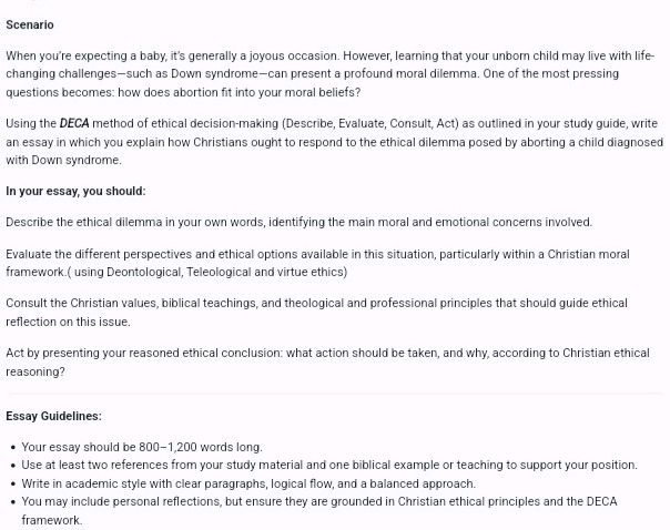 Scenario When you're expecting a baby, it's | StudyX