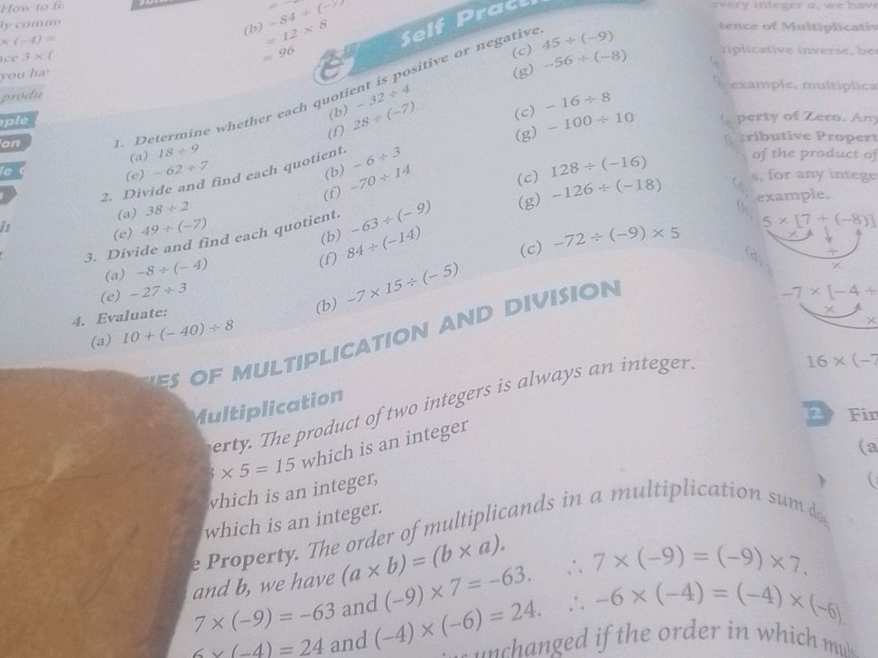 1. Determine whether each quotient is | StudyX