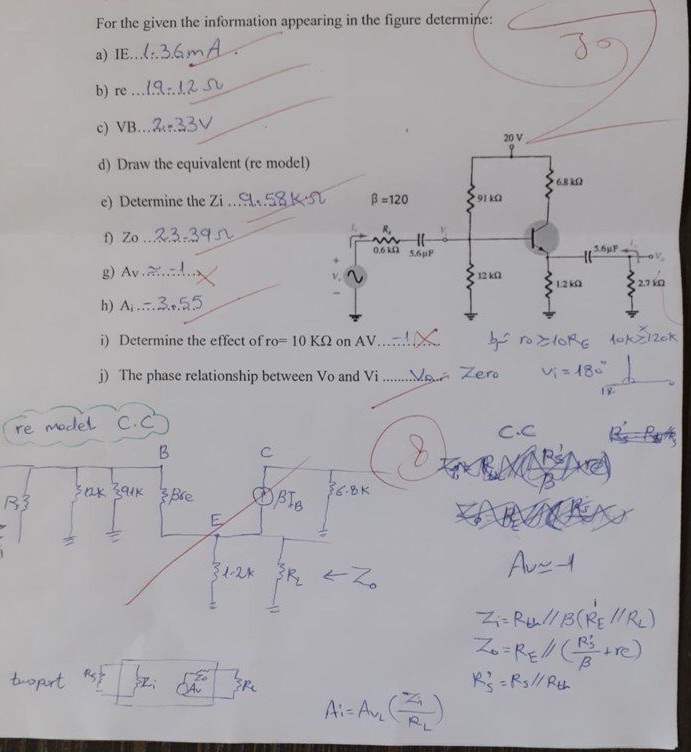 For the given the information appearing in | StudyX