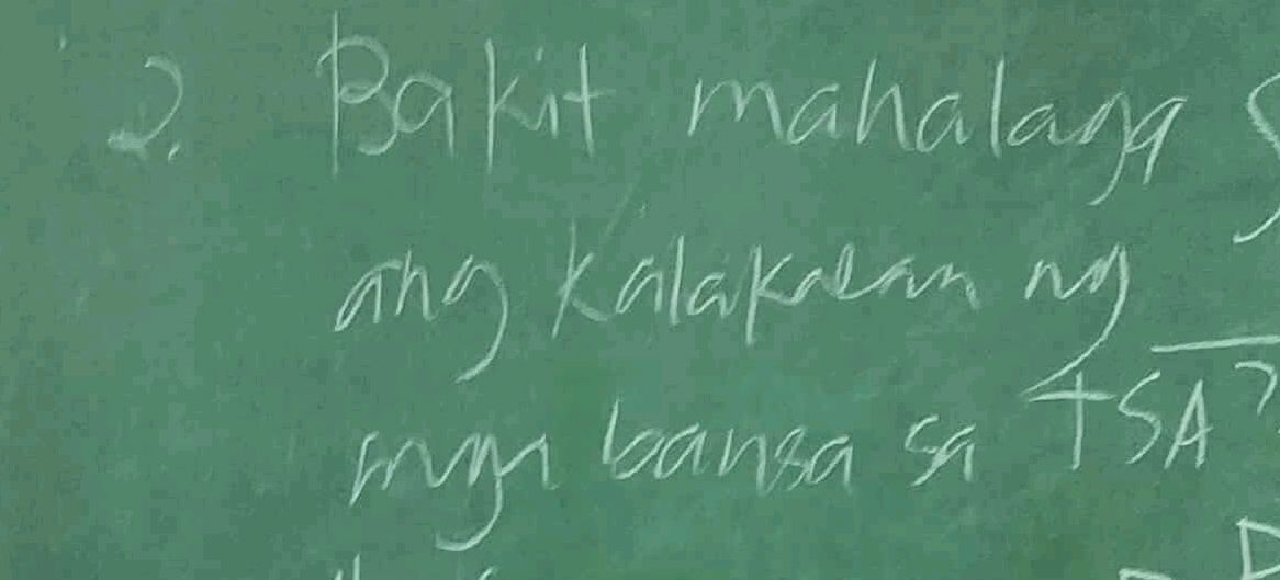 2. Bakit mahalaga ang kalakalan ng mga bansa | StudyX