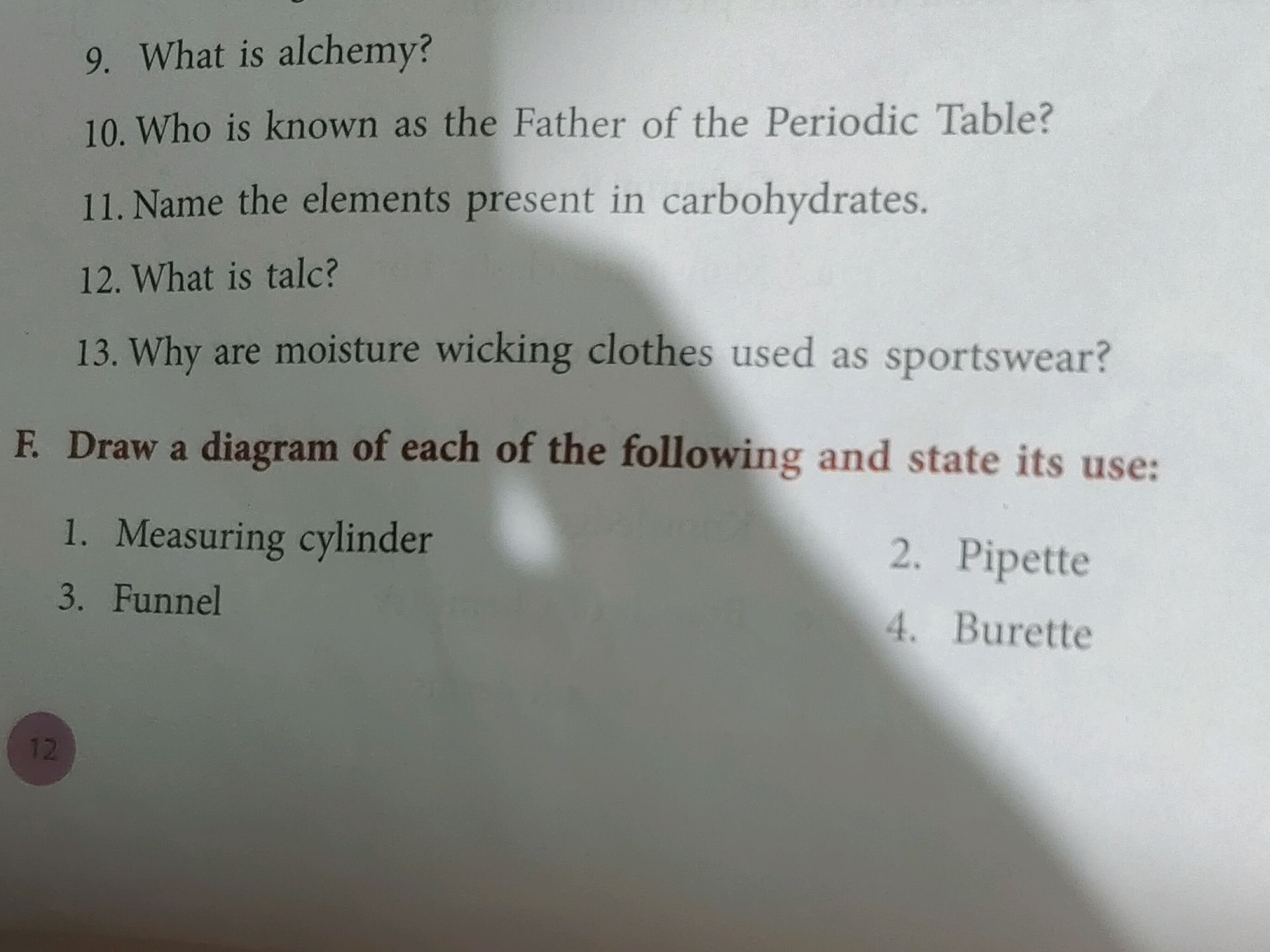 9. What is alchemy? 10. Who is known as the | StudyX