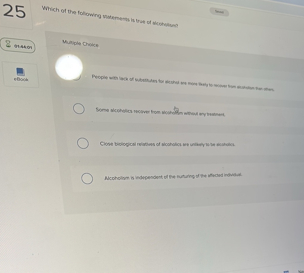 Which of the following statements is true of | StudyX