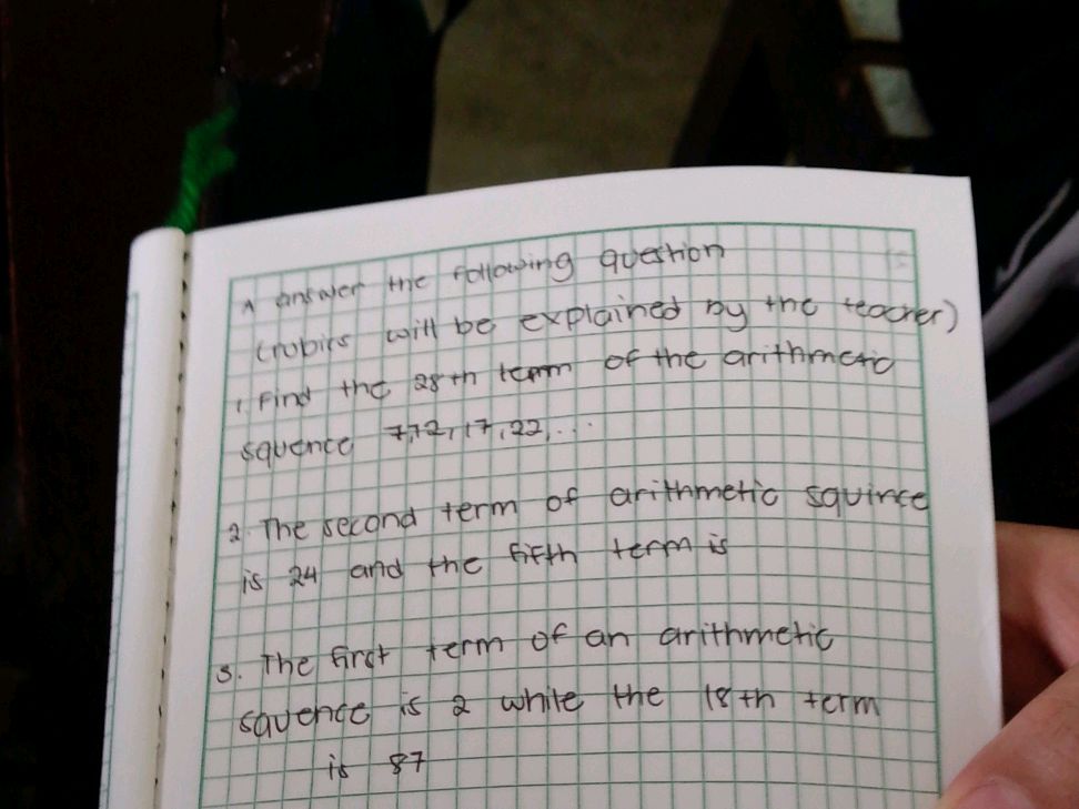 A answer the following question (rubrics | StudyX