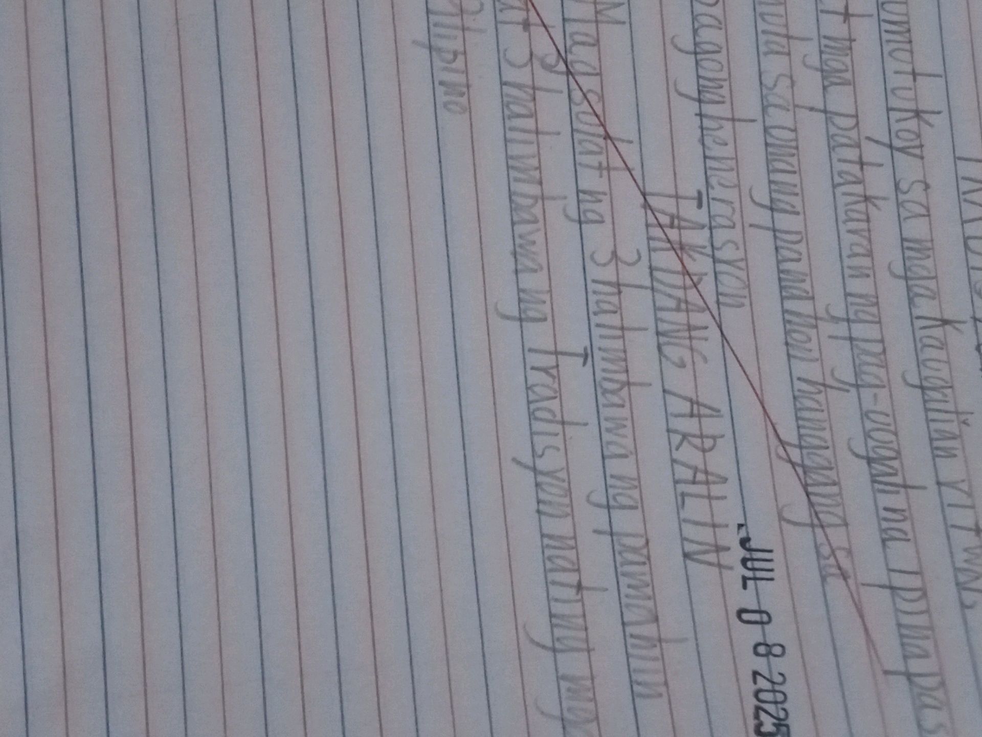 Mag sulat ng 3 halimbawa ng pamahiin. At 3 | StudyX