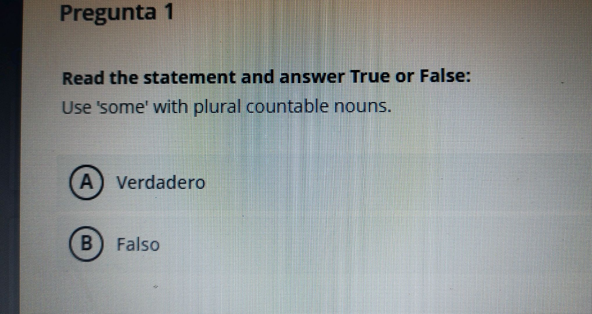 Read the statement and answer True or False: | StudyX